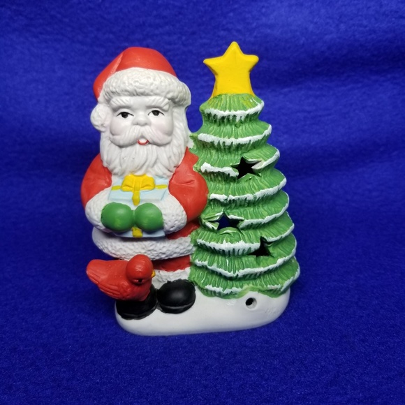 unbranded | Holiday | Vintage Santa Tea Light Holder | Poshmark